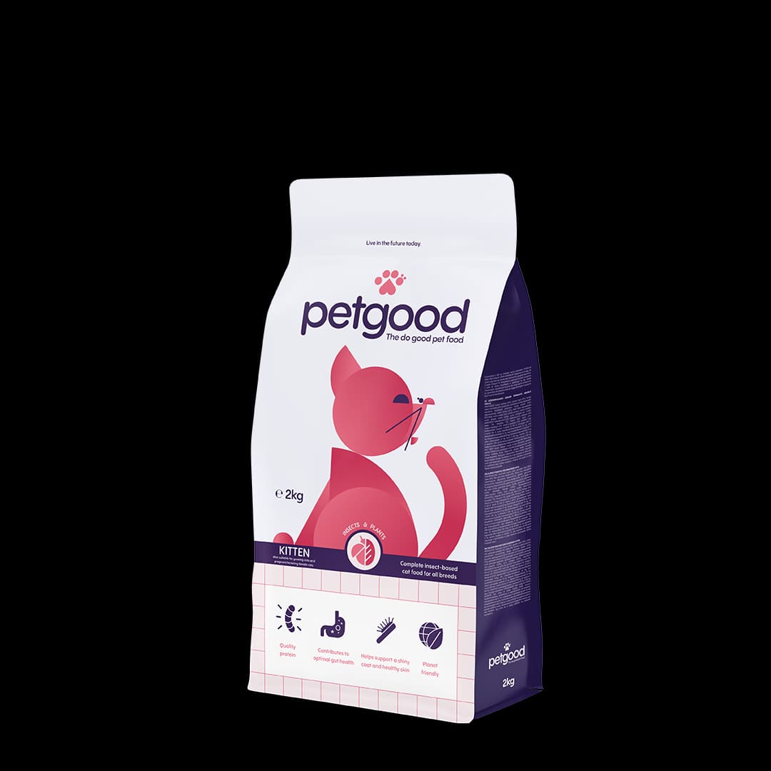 Hundmat och kattmat med insekter som proteinkälla - Petgood